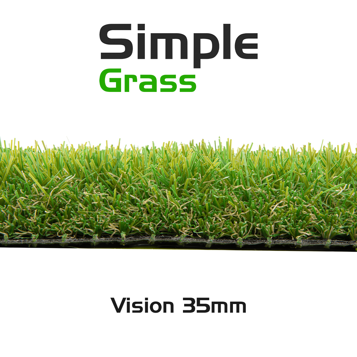 Vision 35mm | Simple Grass - Artificial Grass